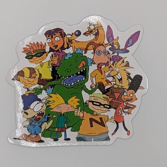 Source Unknown | Design | Nickelodeon Sticker | Poshmark